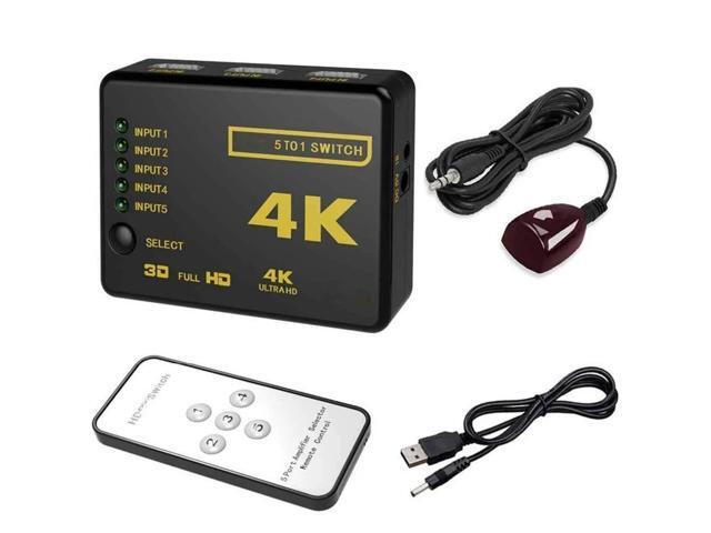 Click here for HDMI-compatible Switcher 4K HD1080P 3 5 Port HD Sw... prices