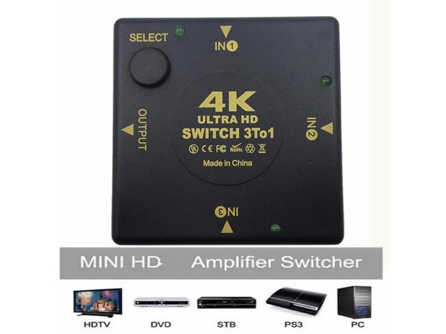 Click here for HDMI-compatible Switch 4K*2K 3D Mini 3 Port 1.4b 4... prices
