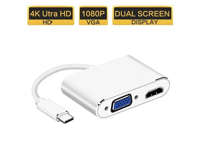 Click here for USB C To VGA HDMI-compatible Adapter 4K Type C USB... prices
