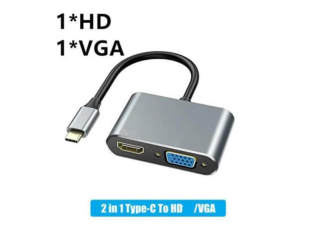 Click here for USB C To VGA HDMI-compatible Adapter 5K Type C USB... prices