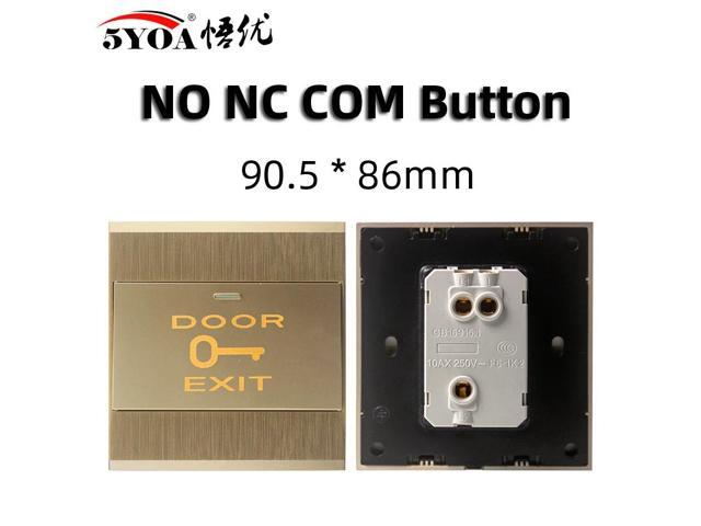 Click here for Door Exit Push Button Release Switch Opener NO COM... prices