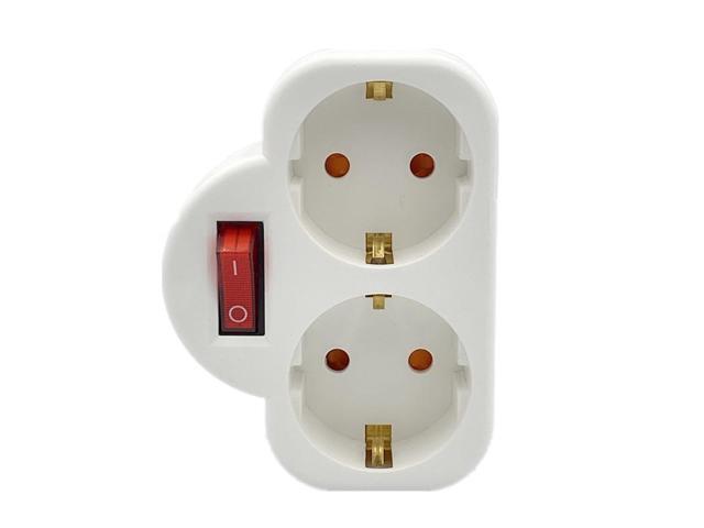 Click here for 1Pc Durable ABS EU Standard Multiple Plug 16A 250V... prices