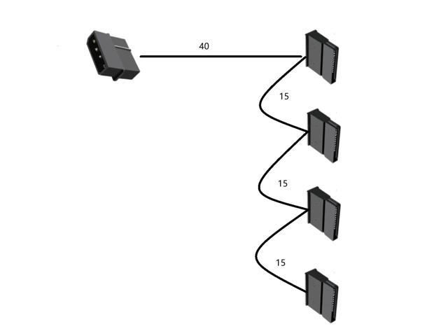 Click here for 4P to SATA silver-plated cable/HDD SSD multiple ha... prices