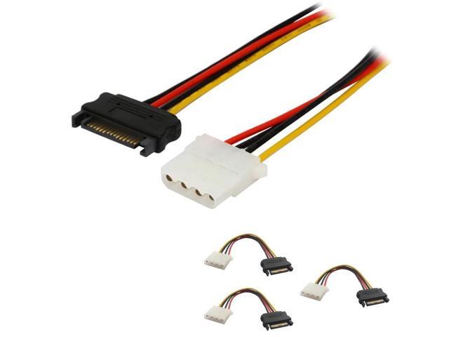 Click here for 4 Pin IDE to SATA 15 Pin HDD Power Adapter Cable H... prices