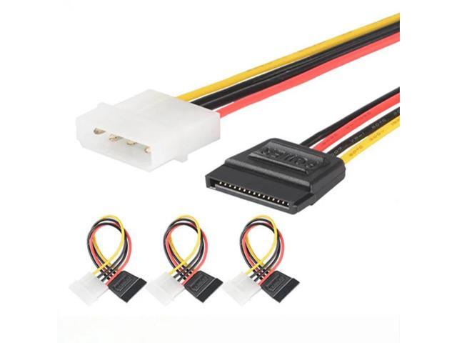 Click here for 4 Pin IDE to SATA 15 Pin HDD Power Adapter Cable H... prices