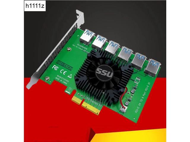 Click here for PCI Express X4 20Gb 1 to 6 Riser Card PCI-E to PCI... prices