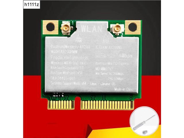 Click here for 2974Mbps Wifi 6 Dual Band Wireless Half Mini PCI-E... prices