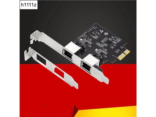 Click here for Network Card PCI Express X1 to 2 Port RJ45 Gigabit... prices