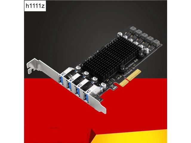 Click here for PCIE USB Card 4 Port USB Multiplier Hub PCI E 4X E... prices