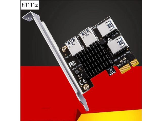 Click here for PCIE 1 to 4 Riser Card PCI-E 1X to 4 Riser USB 3.0... prices