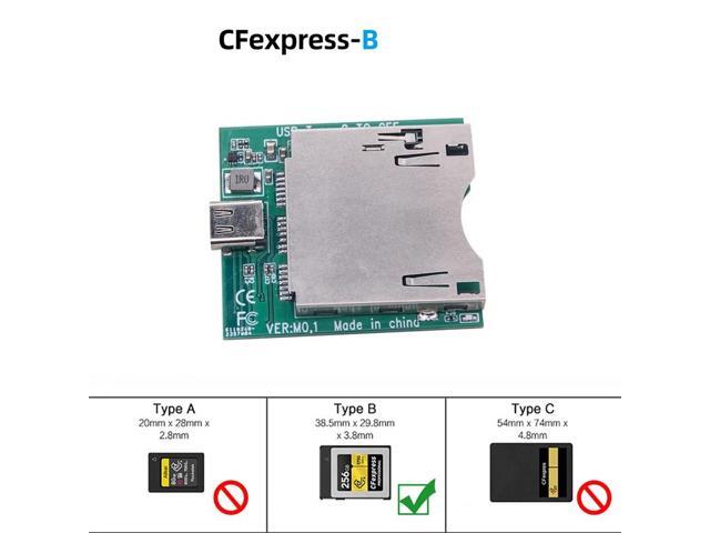 Click here for CFexpress Card Reader USB3.1 Gen 2 Type C 10Gbps C... prices