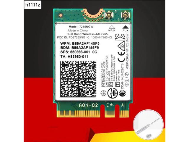 Click here for M.2 WiFi Adapter For Intel 7265NGW Dual Band Wirel... prices