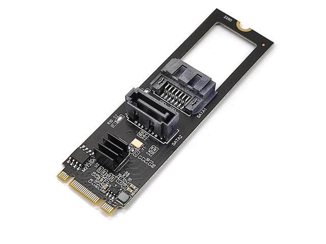 Click here for NVME to Dual SATA Riser Card M.2 NVME TO SATA3.0 6... prices