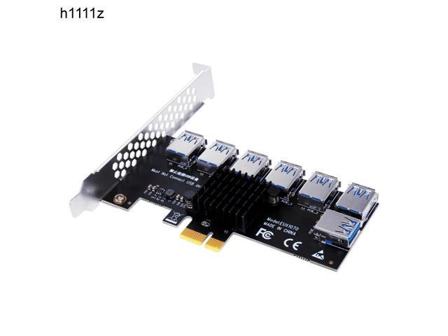 Click here for Gold PCI Express Multiplier Riser PCIE 1 to 7 PCI... prices