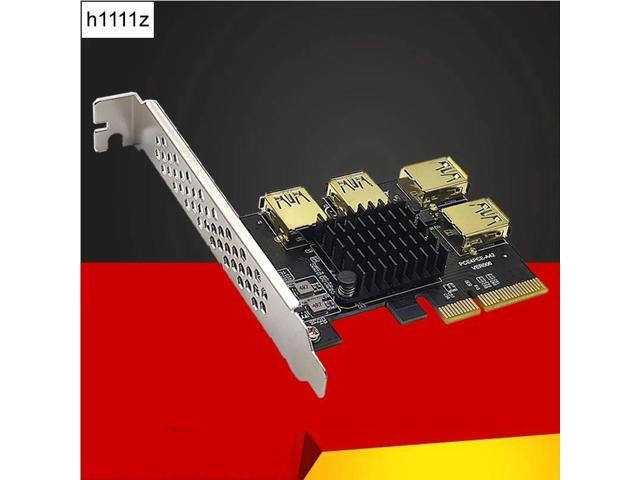 Click here for PCIE 1 to 4 Riser Card PCIE To PCIE Adapter 1 Turn... prices