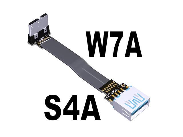 Click here for Type-A to Micro-B Connector Data Cable USB Flat Sl... prices