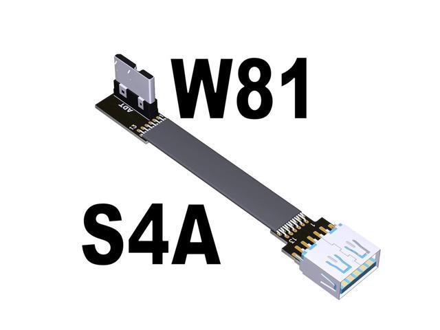 Click here for Type-A to Micro-B Connector Data Cable USB Flat Sl... prices