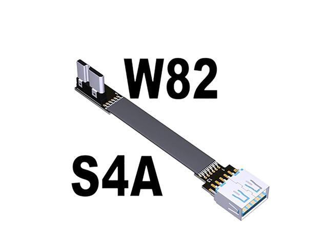 Click here for Type-A to Micro-B Connector Data Cable USB Flat Sl... prices