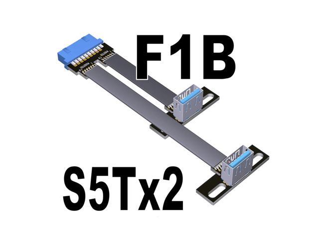 Click here for USB 3.0 Flat Extension Cable Dual Type A Interface... prices