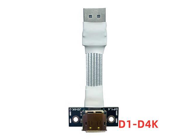 Click here for For DisplayPort 1.4 Cable + Fixing Hole Seat 4K HD... prices