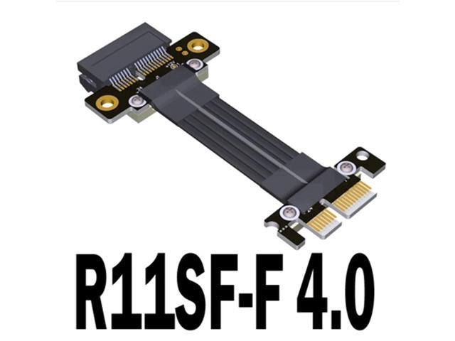Click here for PCI-E 4.0 X1 Riser Cable Dual 90 Degree PCIe Gen4... prices