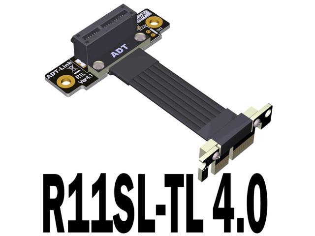 Click here for PCI-E 4.0 X1 Riser Cable Dual 90 Degree PCIe Gen4... prices