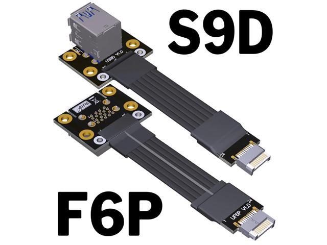 Click here for Dual USB-A 3.0 Female Socket to Type-E Key-B Inter... prices