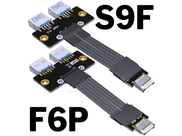 Click here for Dual USB-A 3.0 Female Socket to Type-E Key-B Inter... prices