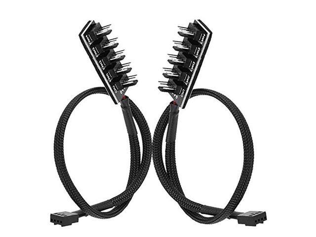 Click here for 2PACK PWM Fan Splitter Extension Cable 4-Pin PWM F... prices