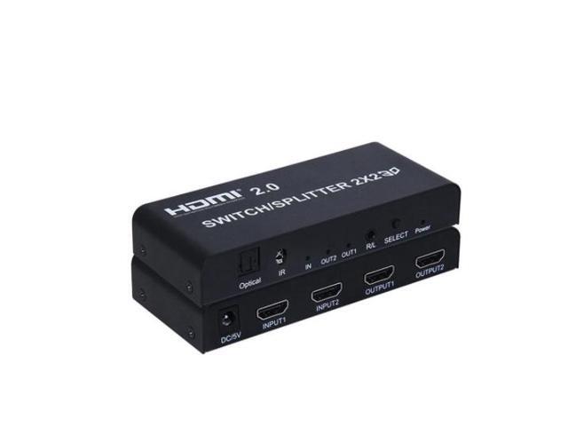 Click here for 2x2 HDMI 2.0 Switch Switcher Splitter 4K @ 60Hz YU... prices