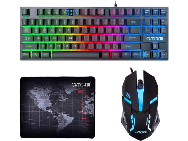 Click here for 87 Keys TKL Gaming Keyboard and Mouse Combo  Wired... prices