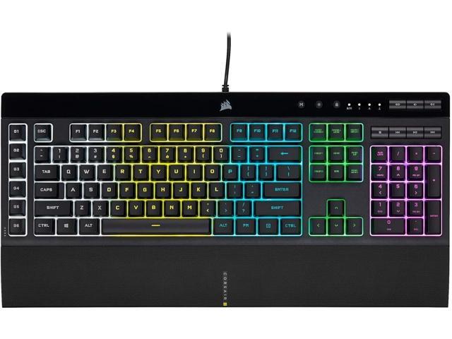 Click here for K55 RGB PRO Membrane Wired Gaming Keyboard IP42 Du... prices