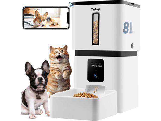 Click here for Automatic Dog Feeder with Camera WiFi: 33 Cups 5G... prices