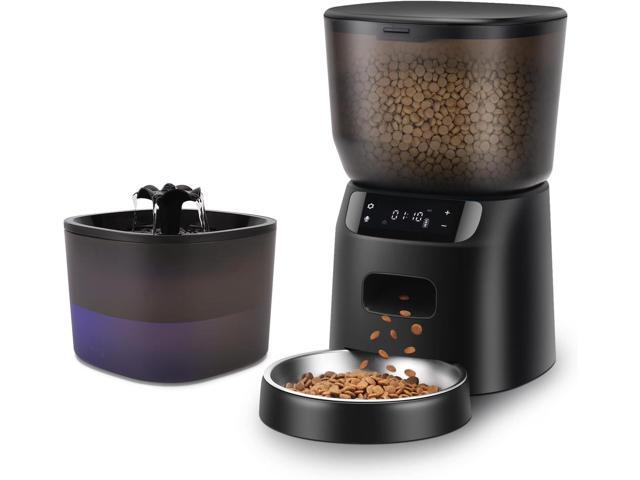 Click here for Automatic Cat Feeder and Water Fountain  4L/16 Cup... prices