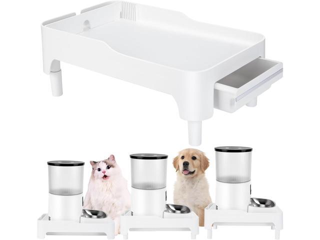 Click here for Adjustable Cat Feeder Stand  Elevated Holder for A... prices