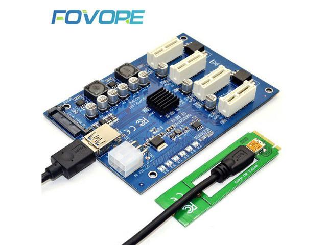 Click here for M.2 NGFF PCIE PCI Express Extender Riser Card Adap... prices