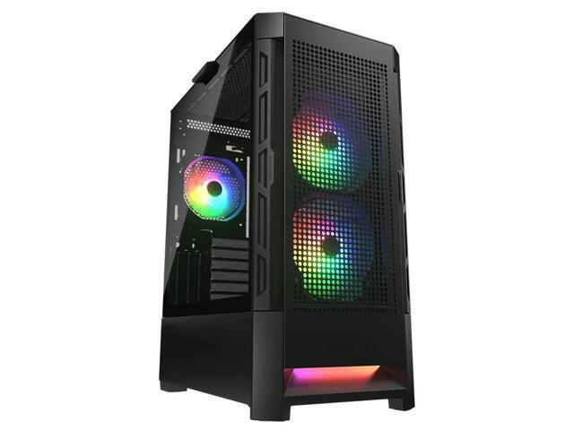 Click here for Cougar Airface RGB Black Mid Tower Computer Case w... prices