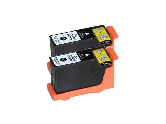 Click here for 2 Pack Black Ink Cartridge For Dell Series 31 32 3... prices