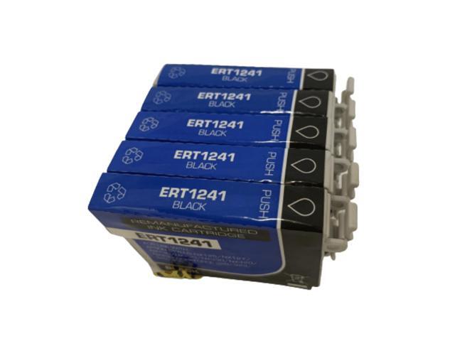 Click here for 5 Pack Black Ink Cartridge For Epson 124 1241 Comp... prices