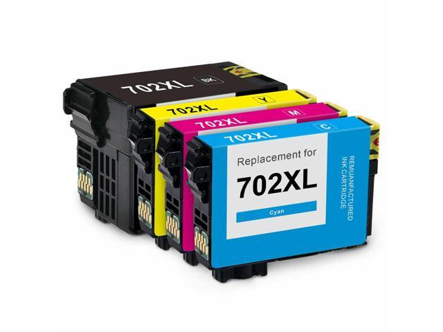 Click here for 4 Pack High-Yield Black Cyan Magenta Yellow Ink Ca... prices