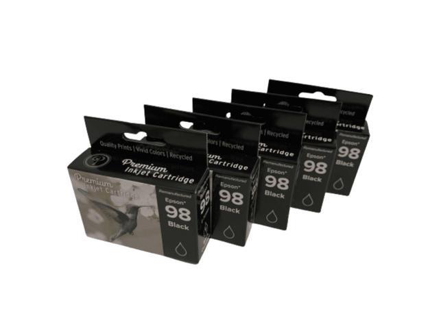 Click here for 5 Pack High-Yield Black Ink Cartridge For Epson 98... prices