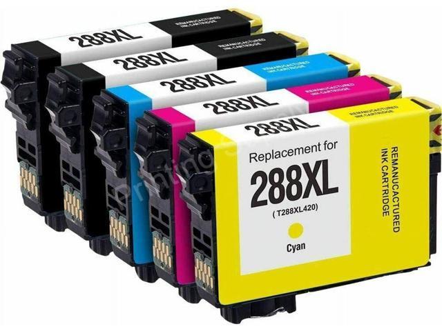 Click here for 5 Pack High-Yield Black Cyan Magenta Yellow Ink Ca... prices