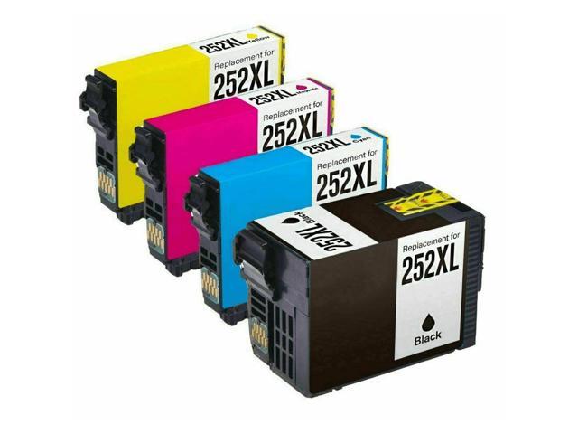Click here for 4 Pack High-Yield Black Cyan Magenta Yellow Ink Ca... prices