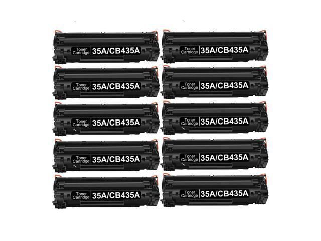 Click here for 10 Pack New Toner Cartridge For HP 35A CB435A Comp... prices