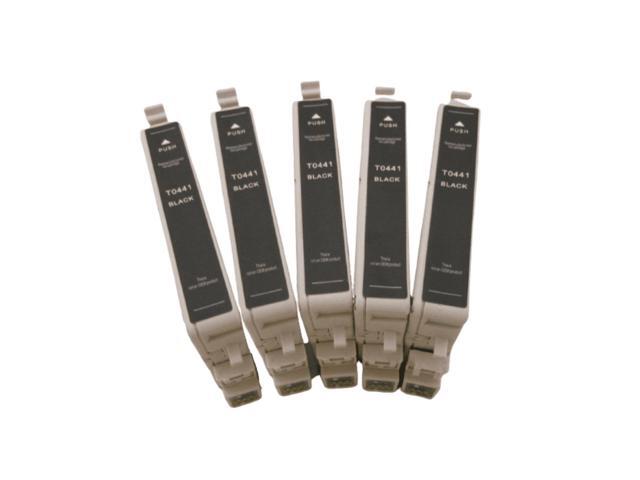 Click here for 5 Pack Black Ink Cartridge For Epson 44 T0441 Comp... prices