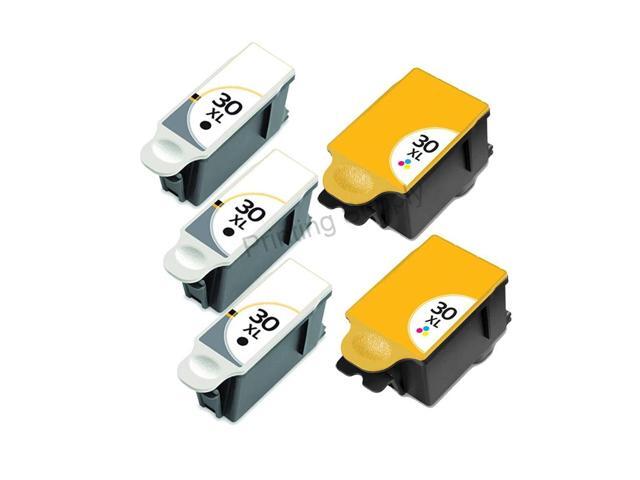 Click here for 5 Pack High Yield BK & Color Ink Cartridge For Kod... prices