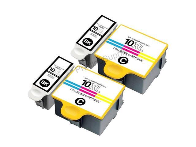Click here for 4 Pack High Yield BK & Color Ink Cartridge For Kod... prices