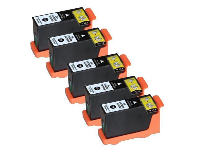 Click here for 5 Pack Black Ink Cartridge For Dell Series 31 Comp... prices