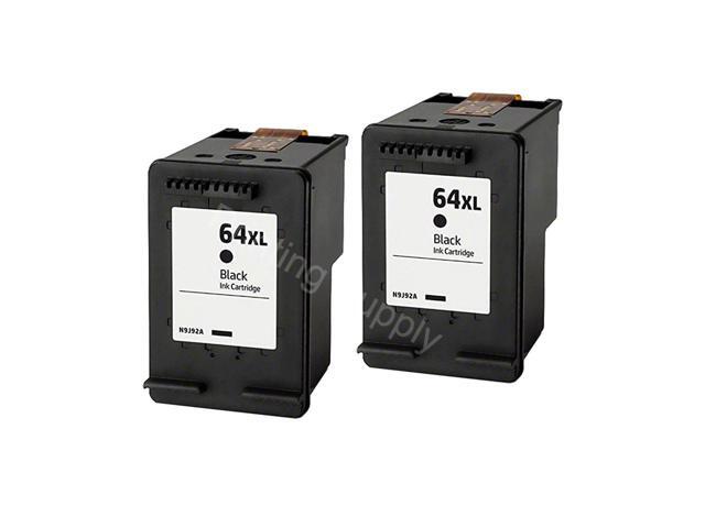Click here for 2-Pack High Yield Black Ink Cartridge For HP 64XL... prices