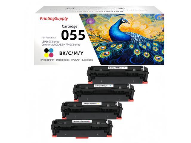 Click here for 055 055H 4 Pack Black/Cyan/Yellow/Magenta Toner Ca... prices